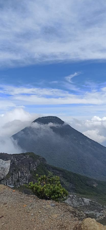 View of Mount Gede Pangrango Stock Photo - Image of west, java: 275762922