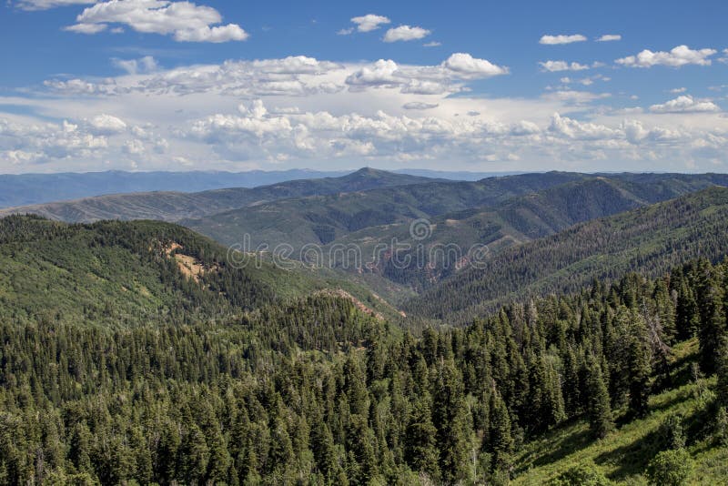 Nebo Loop in July stock photo. Image of canyon, valley - 110009378