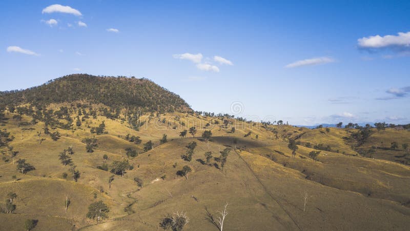 View of Mount Walker, Queensland Stock Image - Image of tourist ...