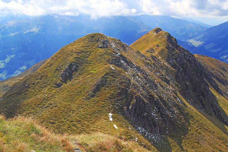 View on Mountain Chain in the Alps (karwendel) Stock Image - Image of ...