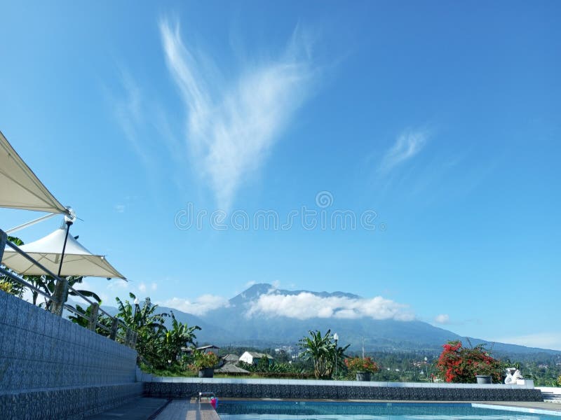 View Mountain in Puncak Indonesia Stock Image - Image of puncak, view ...