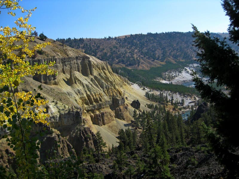 Overlook High in the Bluffs Stock Photo - Image of landscape, cliffs ...
