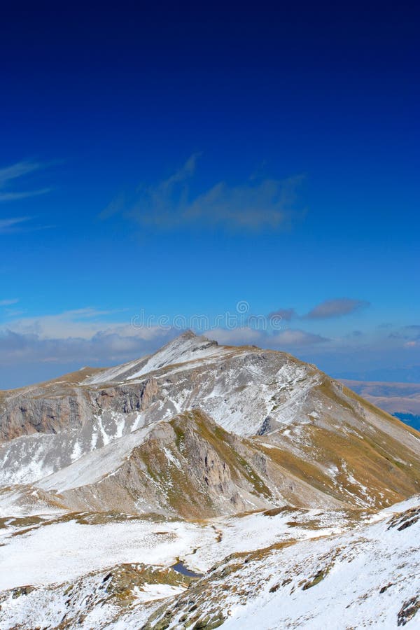A view of a mountain top stock photo. Image of field, green - 4048604