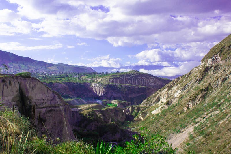 Mountains abyss landscape stock photo. Image of cloudy - 196722302
