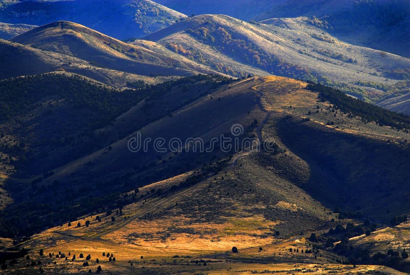 View of Mountains stock photo. Image of outdoors, wilderness - 33417282