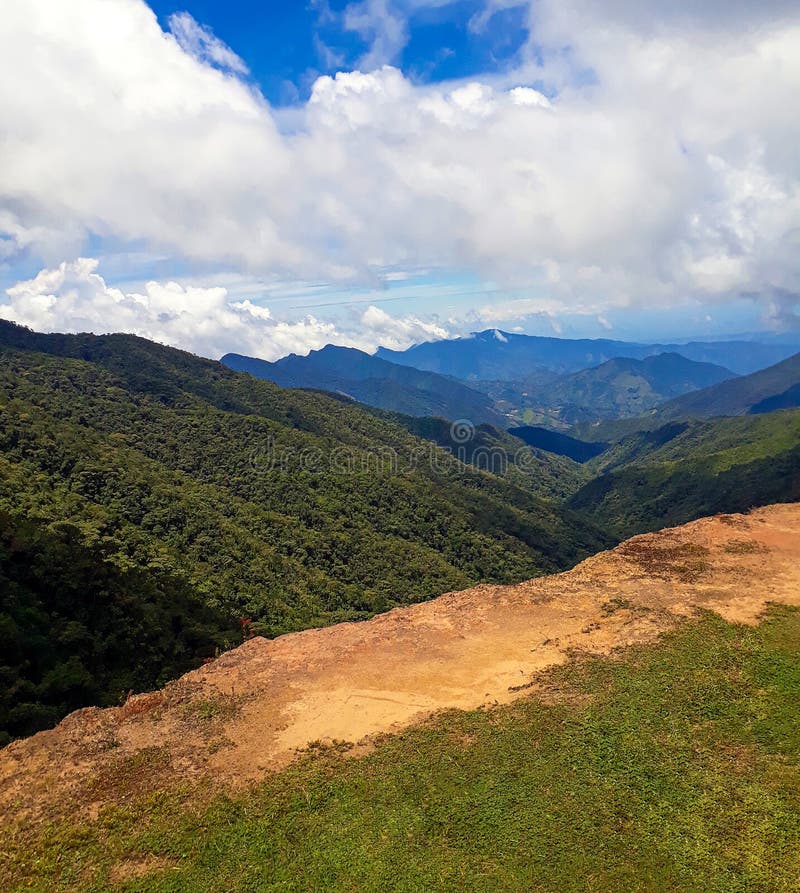 View of the mountains stock photo. Image of summit, summer - 131090390