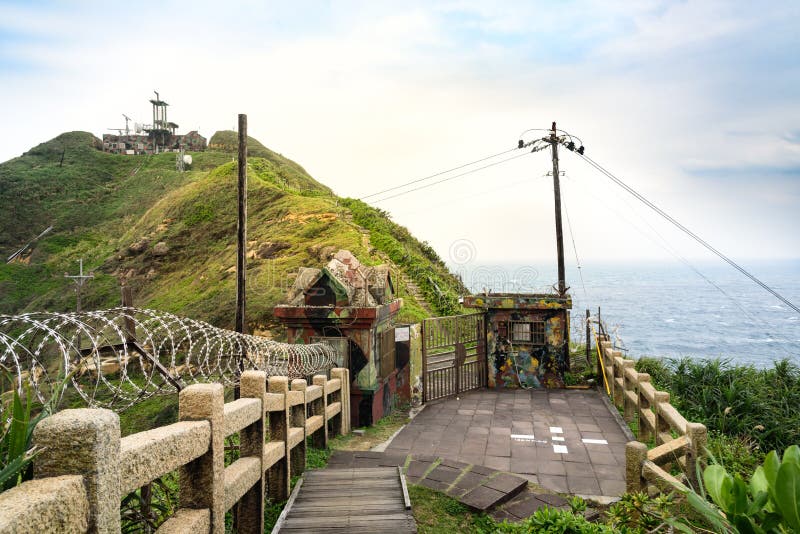 View of Mountains and Nature on the East Coast of Taiwan. Stock Image ...