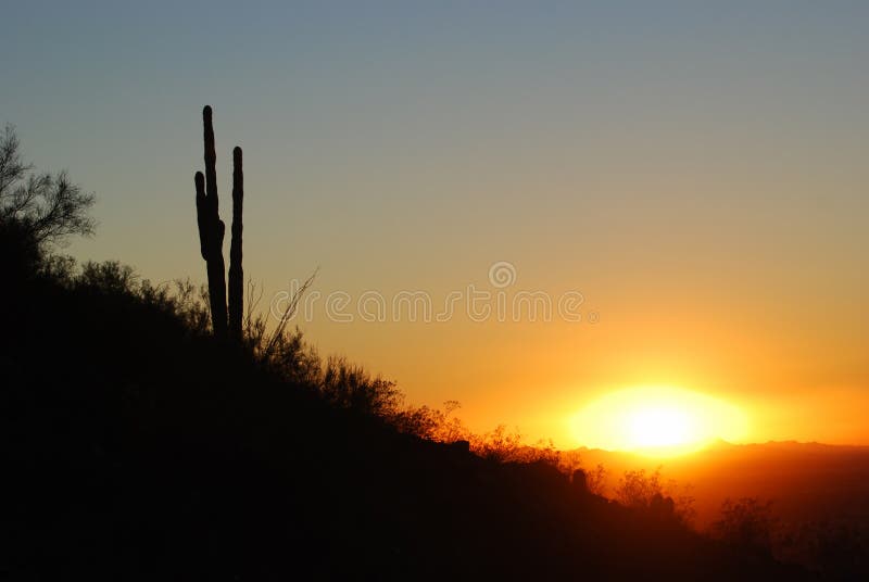 View of Mountains Surrounding Phoenix, Arizona Stock Image - Image of ...