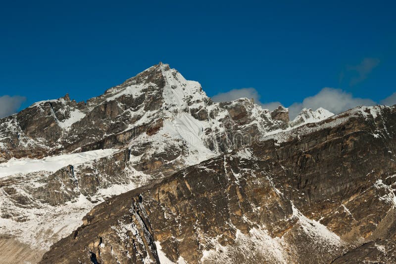Gokyo Ri Summit: View on Mountains from the Top Stock Image - Image of ...