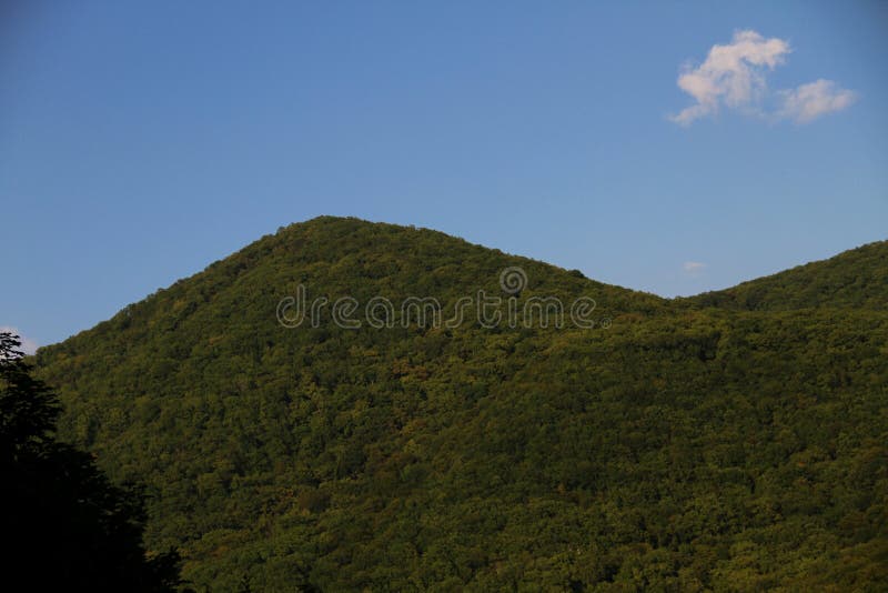 View of the Mountains in the Tuapse District Stock Image - Image of ...