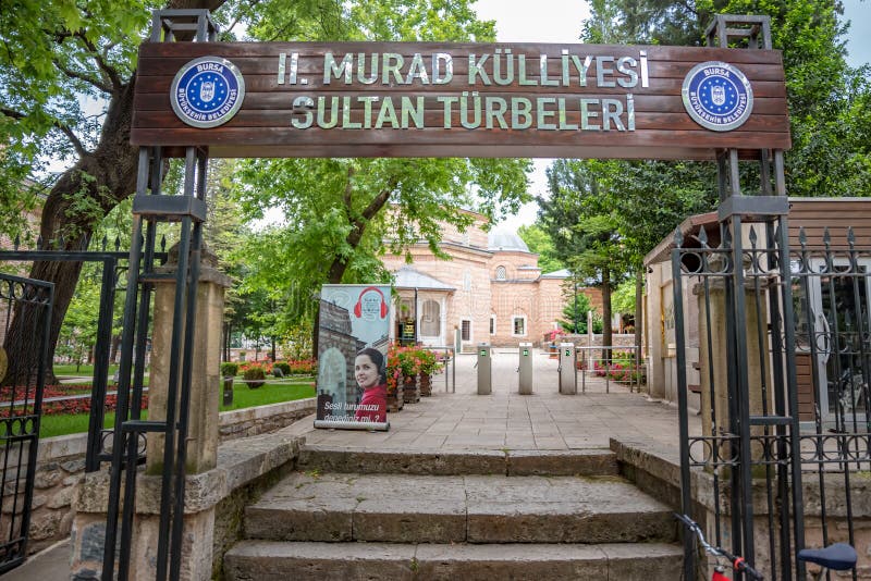View of Muradiye Complex or Complex of Sultan Murat II Editorial Stock ...