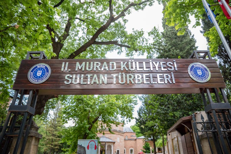 View of Muradiye Complex or Complex of Sultan Murat II Editorial Photo ...