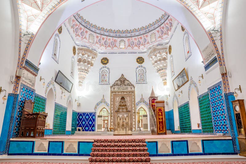 View of Murat II Mosque at Muradiye Complex Editorial Photography ...