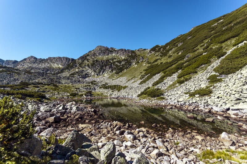View of Musala Peak, the Highest Mountain Peak in the Balkans Stock ...