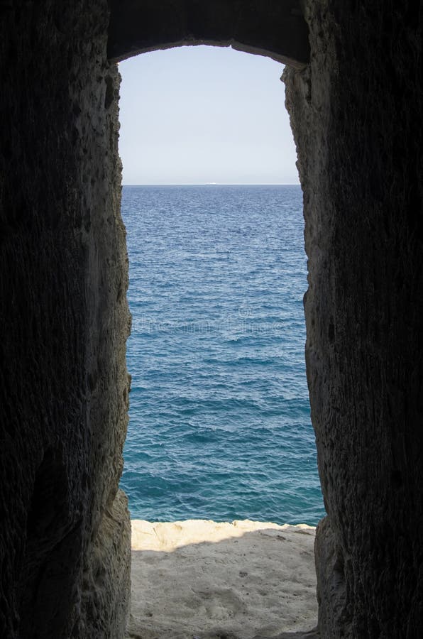 Hidden Passage in the Castle of Otranto Stock Photo - Image of middle ...