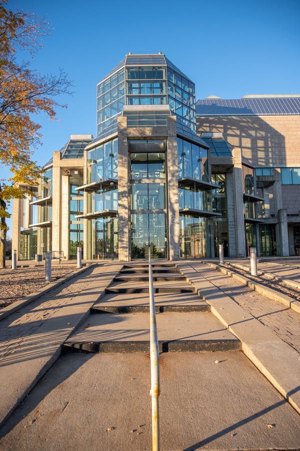 View of the National Gallery of Canada in Ottawa Editorial Photo ...