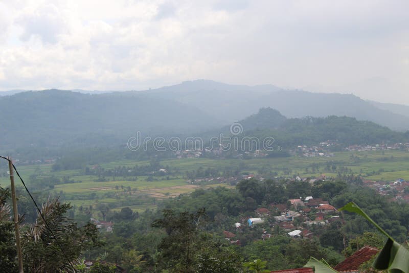 Swiss Van Java stock photo. Image of green, mount, wilderness - 209552544