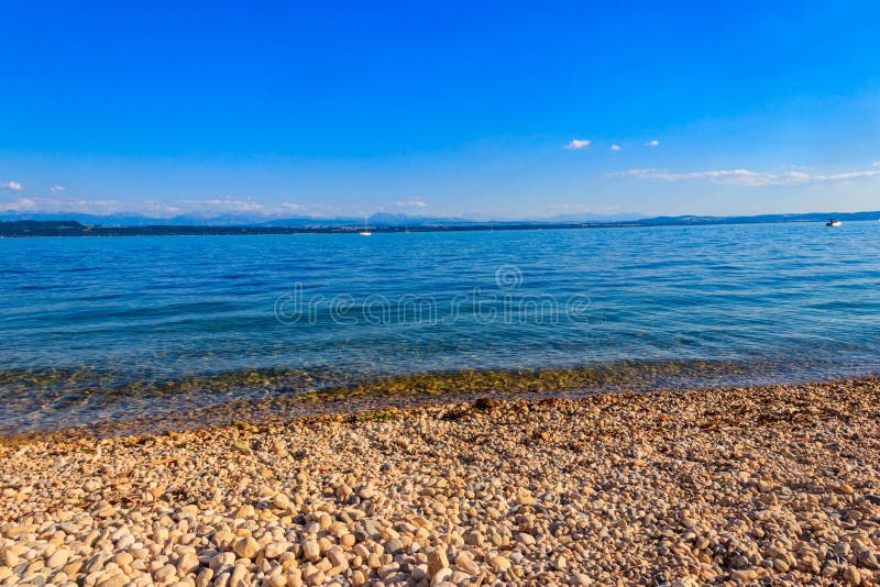 View of Neuchatel Lake in Neuchatel, Switzerland Stock Image - Image of ...