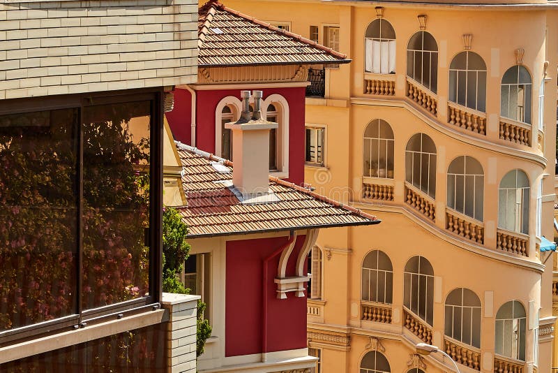 View of the New and Modern Constructed Buildings in Monaco Structure ...