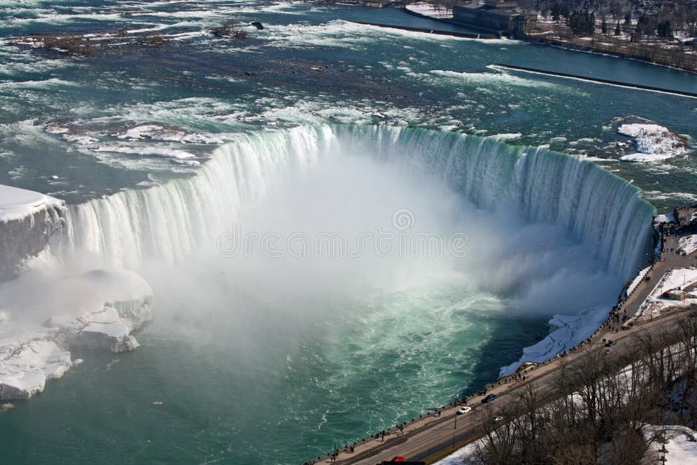 View at Niagara Fall stock image. Image of fall, ontario - 33332231