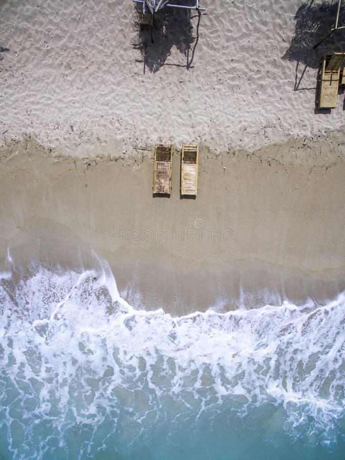 View of Nice Empty Sandy Beach Stock Photo - Image of nice, concept ...