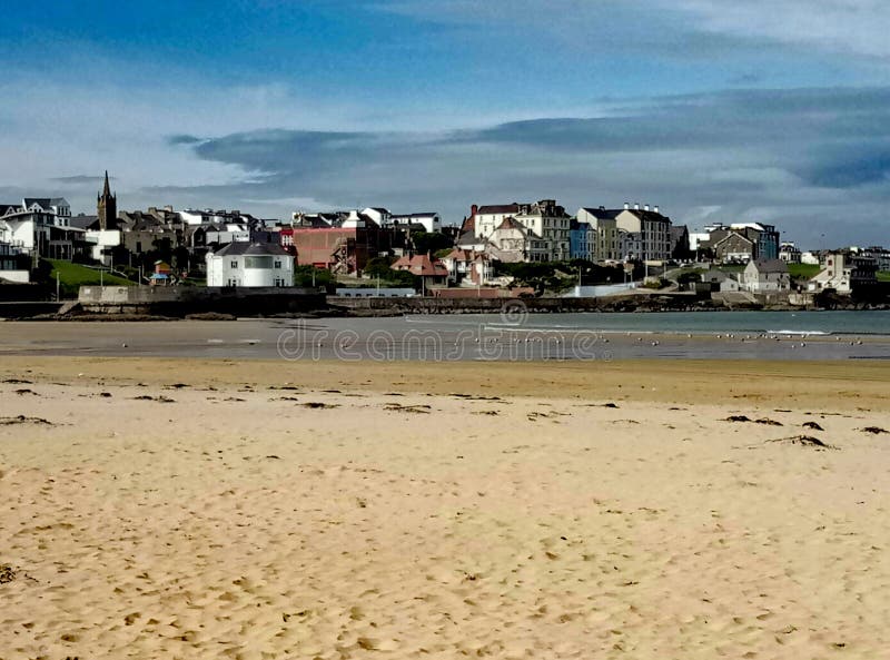 Northern Ireland beach stock image. Image of northern - 106059553