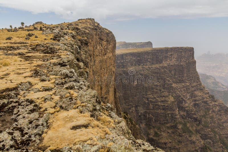 Northern Escarpment in Simien Mountains, Ethiop Stock Image - Image of ...