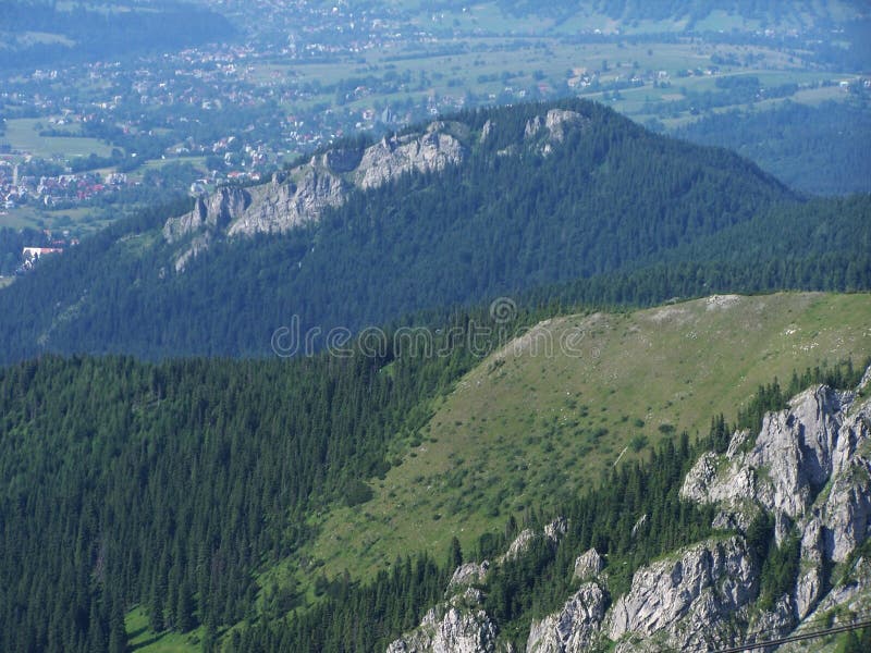 Poland, Tatra Mountains - Nosal Mountain. Stock Photo - Image of ...