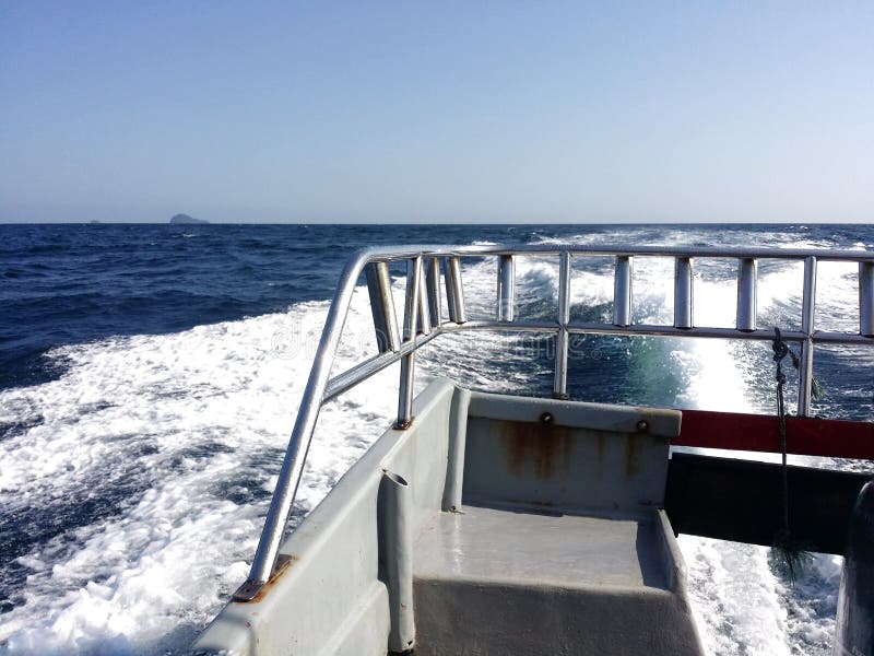 Speedboat stock photo. Image of horizon, outdoor, sail - 140546004