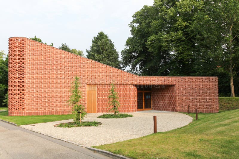 Odder chapel in Denmark stock photo. Image of outdoor - 260062288