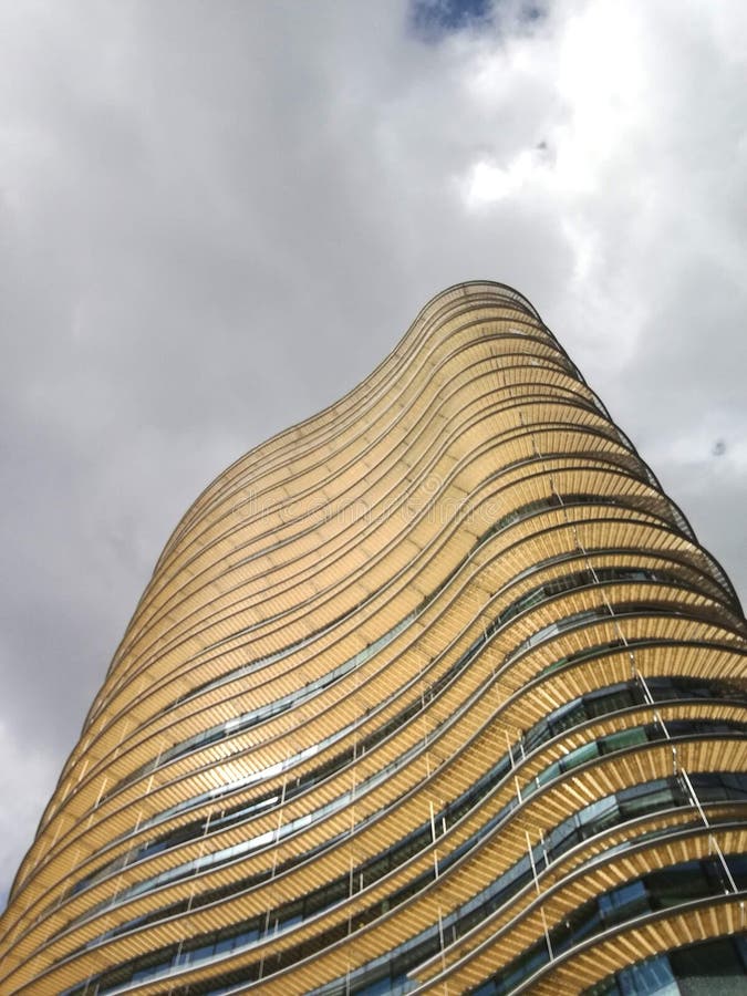 A View from an Office Touching the Sky Stock Photo - Image of office ...