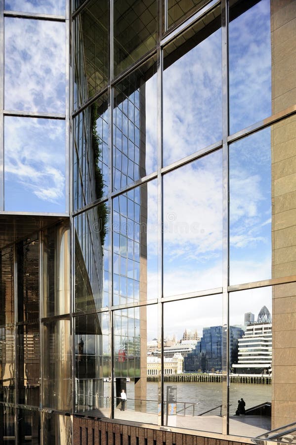 View from the Office Window Stock Photo - Image of england, modern: 6085872