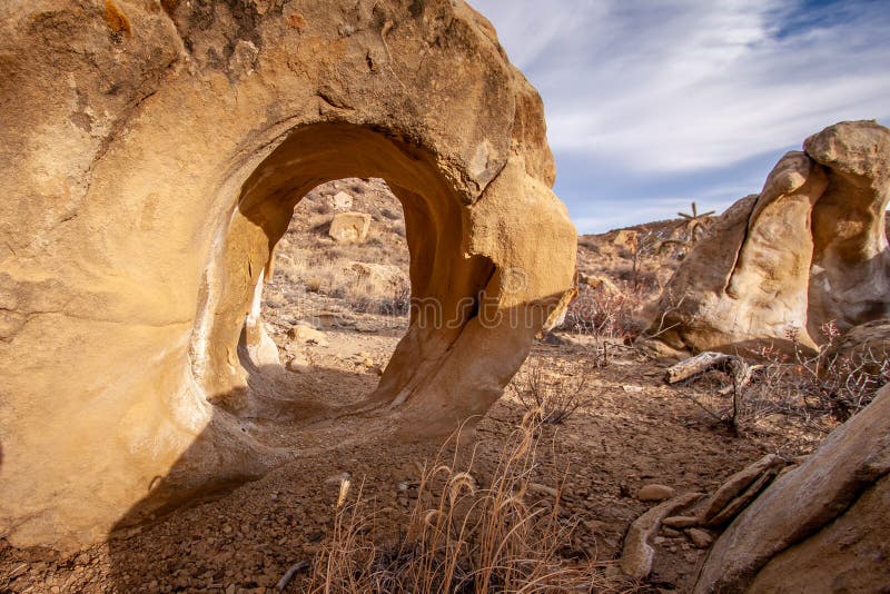 A View of the Ojito Wilderness Area Stock Image - Image of openness ...