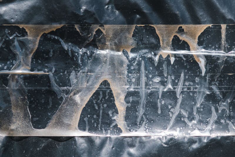 View of the Old Adhesive Tape Stock Image - Image of element, label ...