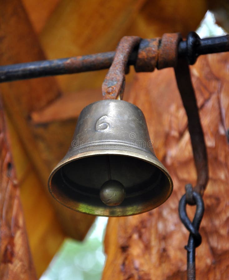 Old bell stock image. Image of steel, macro, history - 33169457