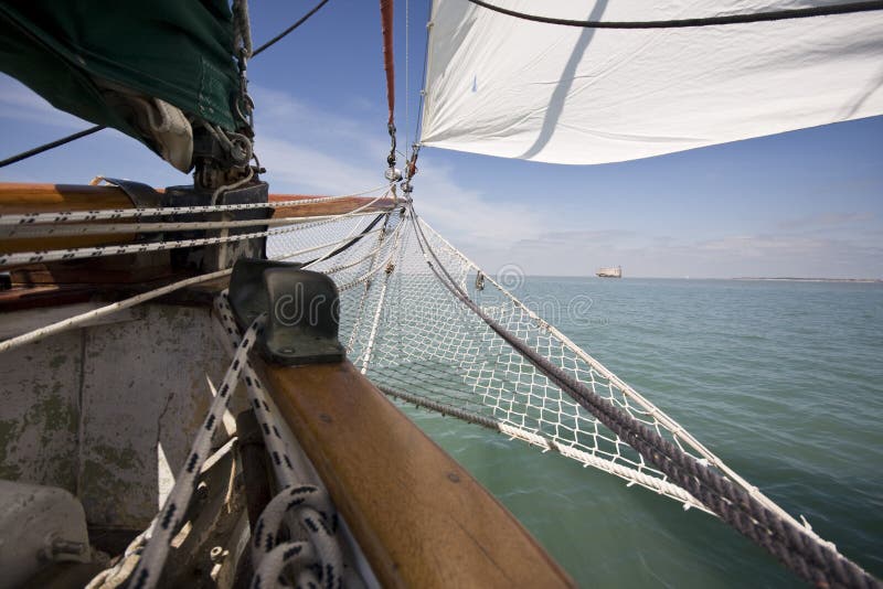 View from old boat stock photo. Image of atlantic, veil - 12575442