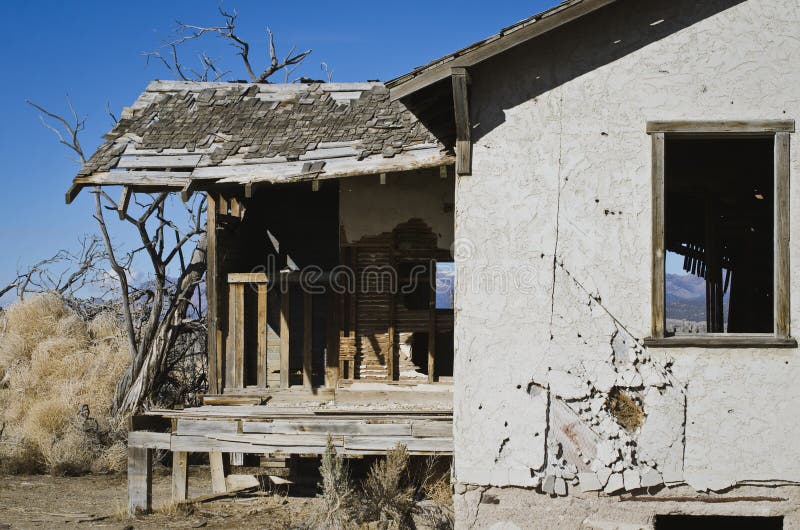 A Broken Home on the Old Range Stock Photo - Image of open, abstract ...