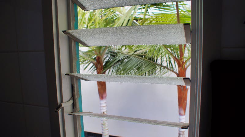 View through the Old Window in the Tropics, Queensland, Australia Stock ...