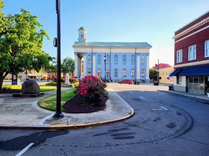 View of Old Davidson County Courthouse Editorial Image - Image of ...