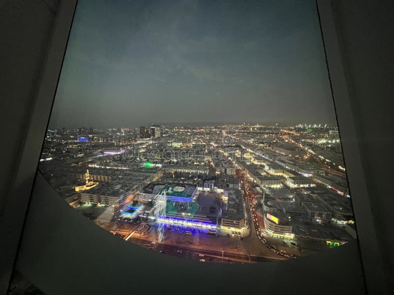 View of Old Dubai from Dubai Frame in Dubai, UAE Editorial Photography ...