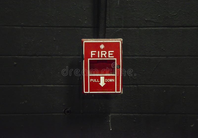 A red emergency call box stock photo. Image of security - 256491222