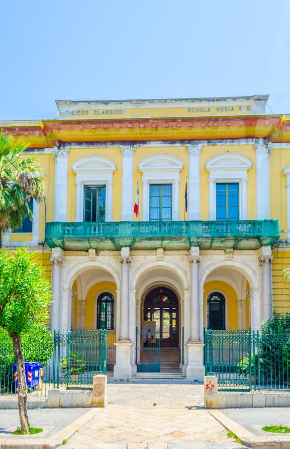 View of an Old House in the Italian City Molfetta...IMAGE Editorial ...