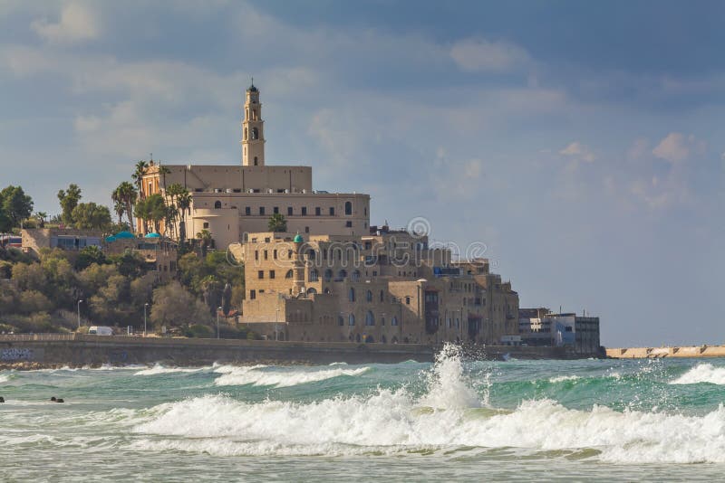 Old Jaffa. stock image. Image of israeli, christianity - 15814387