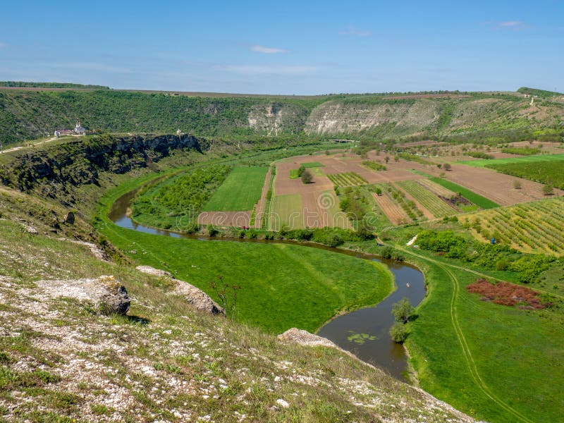 View of Old Orhei. Moldova stock image. Image of moldavian - 239863139