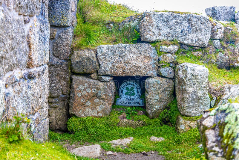 View of Old Tin Mine in Cornwall Editorial Image - Image of copper ...