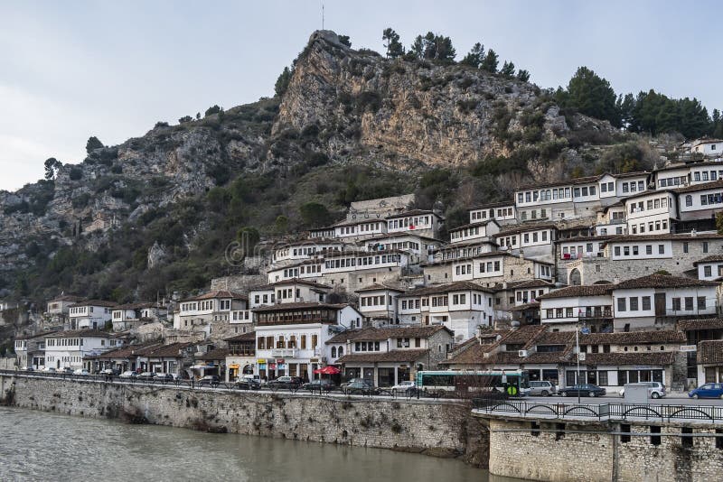 View of the Old Town of Berat Editorial Photography - Image of history ...