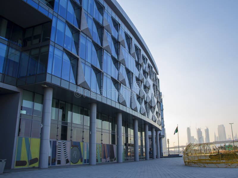 View of One of the Buildings in Dubai Design District Area. UAE ...