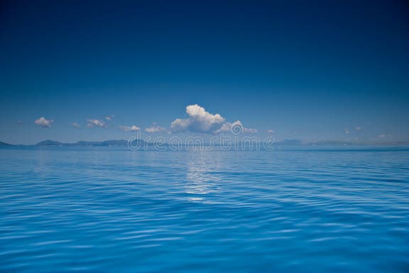 View of an open sea stock photo. Image of coast, coastline - 1245820