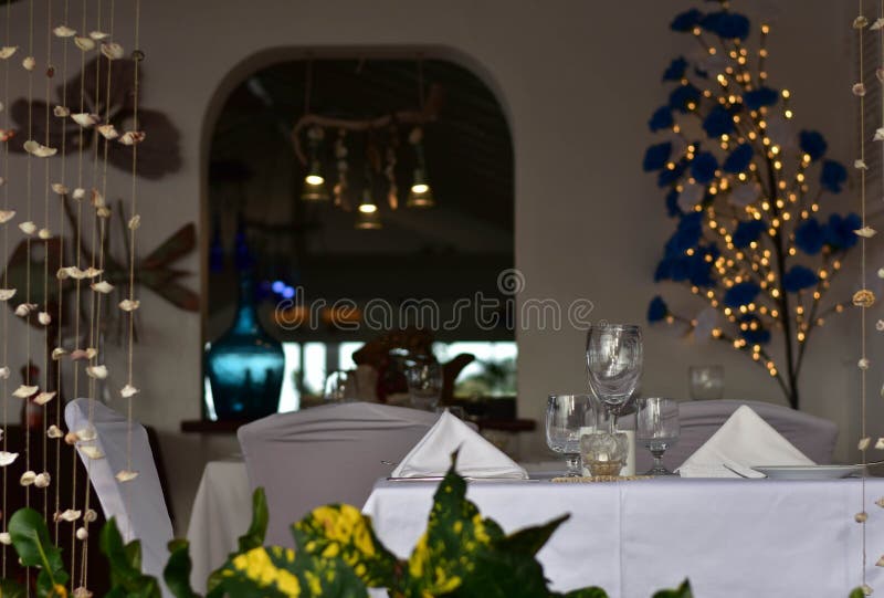 View into Open Space Restaurant Stock Photo - Image of relax, decor ...