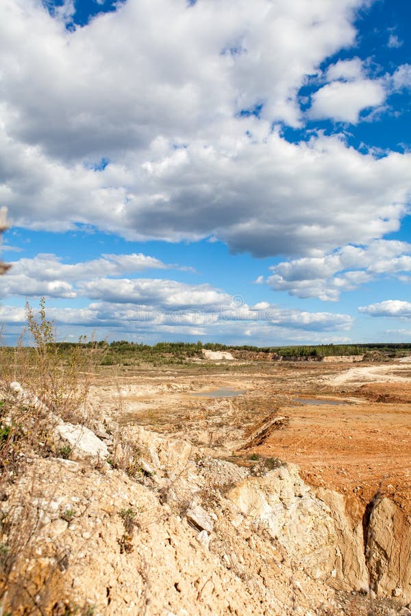 View opencast stock photo. Image of environmental, view - 24586776